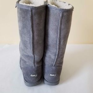 Emu | Shoes | Emu Women Grey Sheepskin Snow Winter Boots Shoes | Poshmark